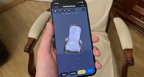 ios so you can scan real objects and turn them into 3d images without