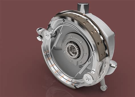 M72 摩托车后轮驱动和刹车总成 Solidworks 2013 模型图纸下载 懒石网