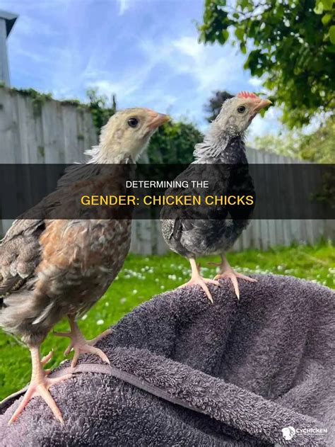 Determining The Gender Chicken Chicks Cychicken