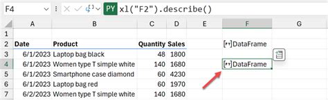 How To Use Python In Excel Xelplus Leila Gharani