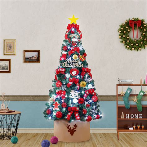 180cm 산타 글로리 풀세트 크리스마스트리 전구포함 이지마켓b2b