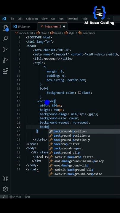 How To Text Image Clipping Mask Using Css Alrazacoding Css3tutorial Codingshorts Youtube