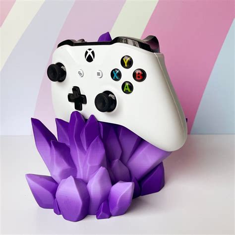 Crystal Controller Stand For Xbox And Playstation Controllers 3d Printed Gamer Accessory Etsy