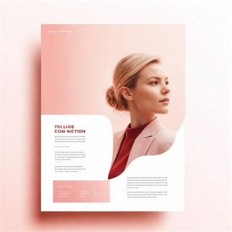 Premium Photo Vector Business Flyer Template On White Background