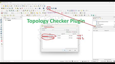 Topology Checker On Line Layers Ii Topology Checker In Qgis Ii Must Not Have Duplicates And