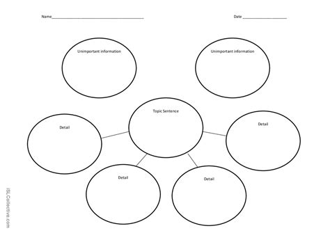 Bubble Map For Main Idea And Details English Esl Worksheets Pdf And Doc