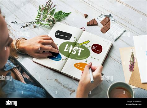 Plan Task Memo List Concept Stock Photo Alamy
