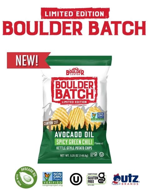 Great To See Our Boulder Chip In Such A Great New Flavor Expanding Our