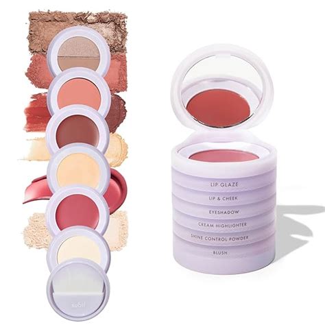 Subtl Staks 6 In 1 Stackable Travel Makeup Kit By Subtl