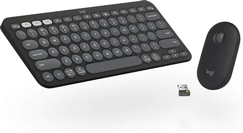 Logitech Pebble 2 Combo Wireless Keyboard And Mouse Quiet And Portable Customisable Logi