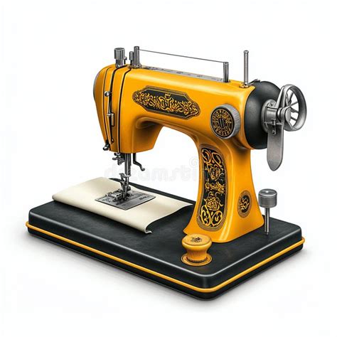 Vintage Sewing Machine 3d Model Stock Illustrations 30 Vintage Sewing