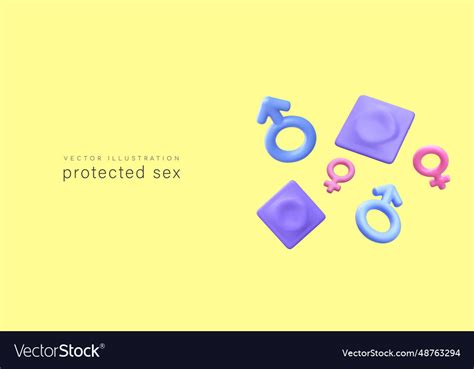 World Sexual Health Day Safe Sex Poster Royalty Free Vector
