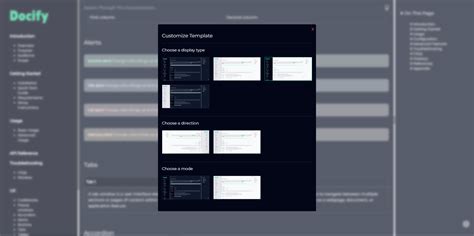 Docify Streamlined Html Template For Technical Documentation By