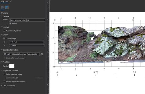 Custom Origin Of Grid Not Applying Esri Community