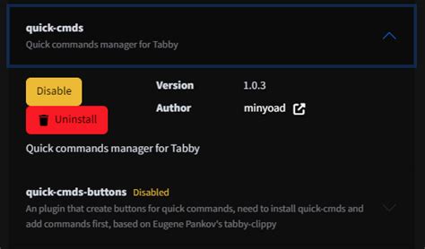Plug In Not Working · Issue 1 · Weijiatabby Quick Cmds Buttons · Github