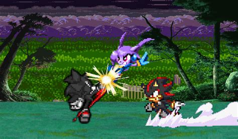 Dark Sonic Vs Lilac And Shadow By Drizzlyscroll1996 On Deviantart