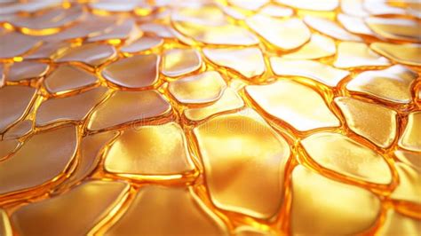Abstract Golden Texture Background With Metallic Surface Stock Illustration Illustration Of