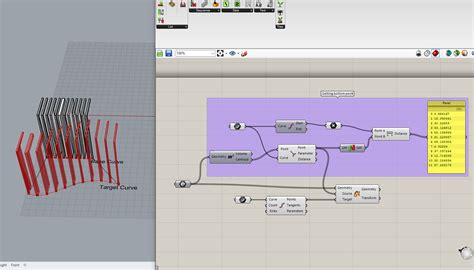 How To Arrange Object Along The New Curve Using Existing Curve Rhino