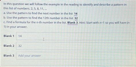 Solved In This Question We Will Follow The Example In The Chegg