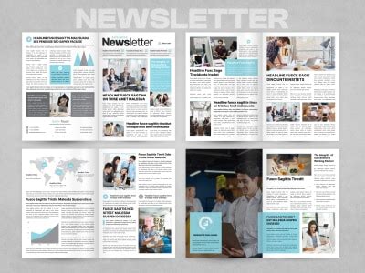Newsletter Design Print Ready Layout Proposal And Magazine Layout Upwork