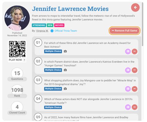 creating trivia games with the trivia library crowdpurr help