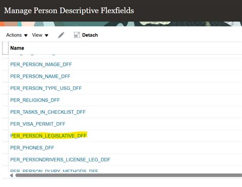 Configuring Descriptive Flexfields In Oracle Fusion Cloud Hcm