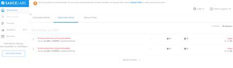 execute ui tests in the cloud saucelabs
