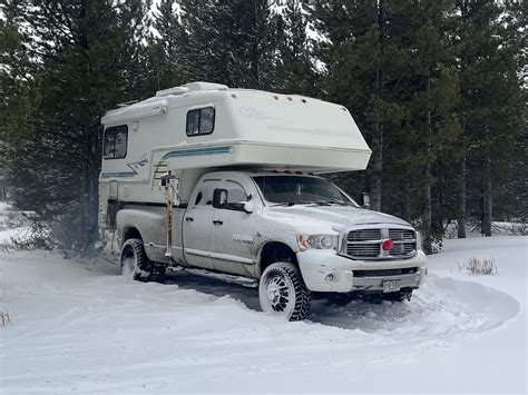 Medano Pass With A Truck Camper Rcoloradooffroad