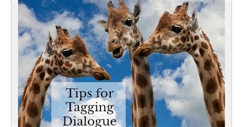 The Write Conversation Tips For Tagging Dialogue