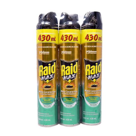 Insecticida Max Raid 3 430 Ml City Club