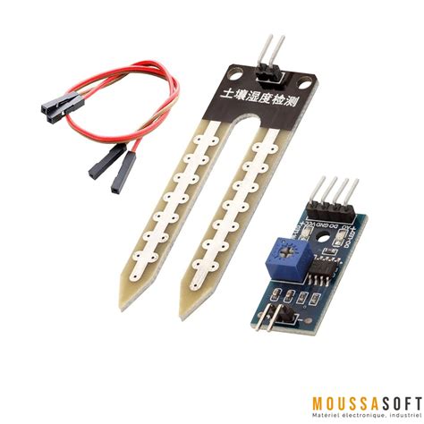 Capteur Hygromètre Humidité Du Sol Analogique Et Numérique Avec Ard Moussasoft