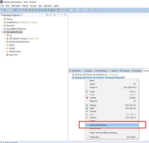 How To Deploy An Application On Tomcat Server In Eclipse Learnjava