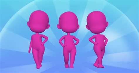 Chibi Stickman Characters Unity Asset Store
