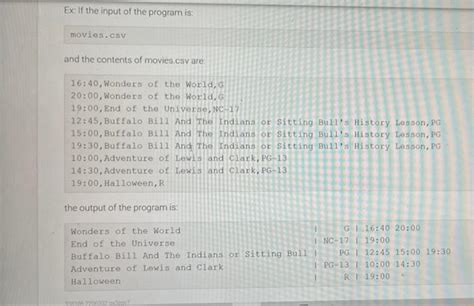 Solved 815 Lab Movie Show Time Display Write A Program