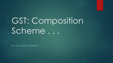 GST PowerPoint Slides LearnPick India