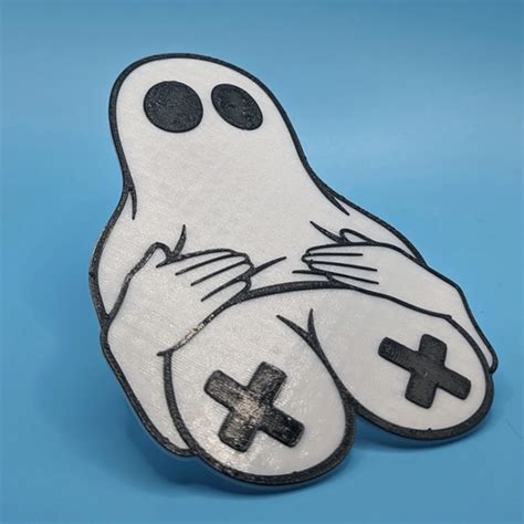 🫦 Sexy Ghost Halloween Wall Decor・free 3d File For ・cults