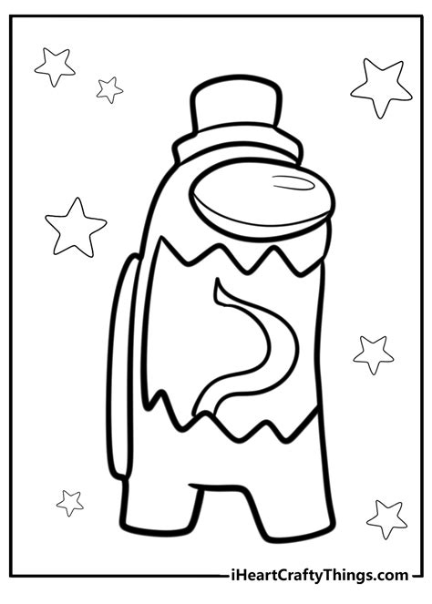 Among Us Coloring Page