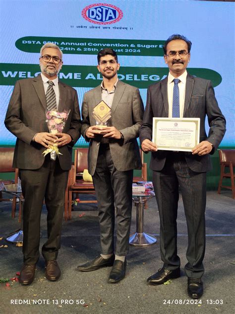 sugartech researchaward dsta fallingfilmevaporator steameconomy vasanthan k p 52 comments