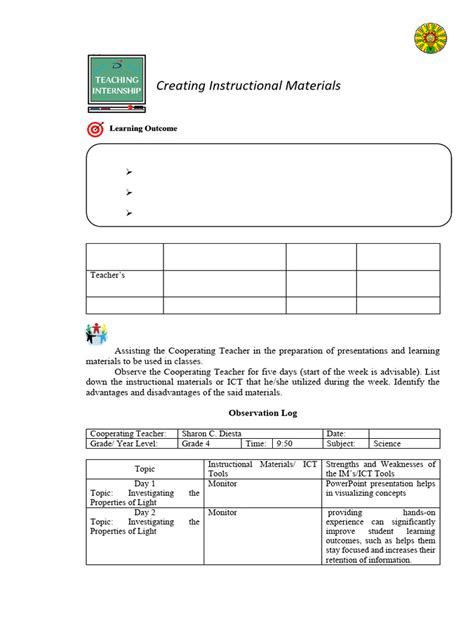 Learning Task 2 Creating Instructional Materials Pdf