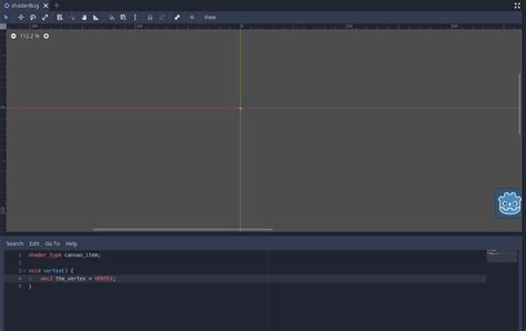 Referencing Vertex In A Canvas Item Shader Causes Large Offset Relative To Screen Size · Issue