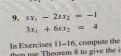 solved in exercises 7 10 determine the values of the