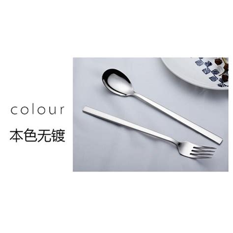 304 Stainless Steel Spoon Set Fork Spoon Kitchen T Grandado