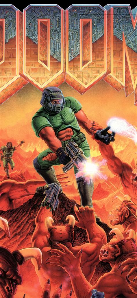 Doom 1993 Cover Art 5k Wallpaper