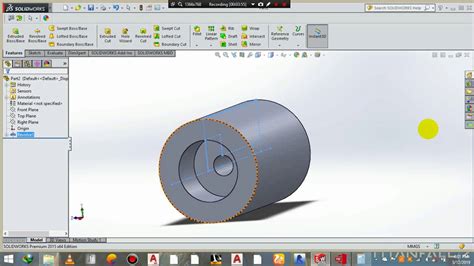 Solidworks Beginner 3d Modeling Tutorial Class 1 Tamil Language தமிழ் மொழி
