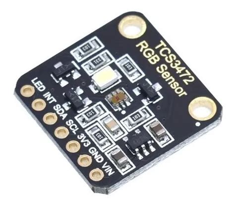 Tcs 3472 Sensor De Cores Rgb Arduino Pic Mercadolivre