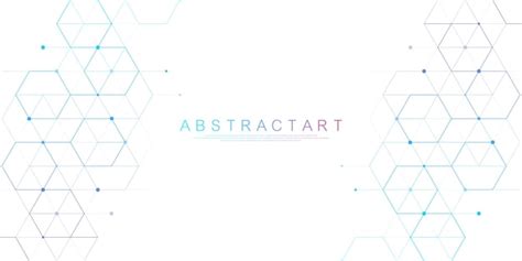 Premium Vector Hexagons Connection Digital Data And Big Data Concept