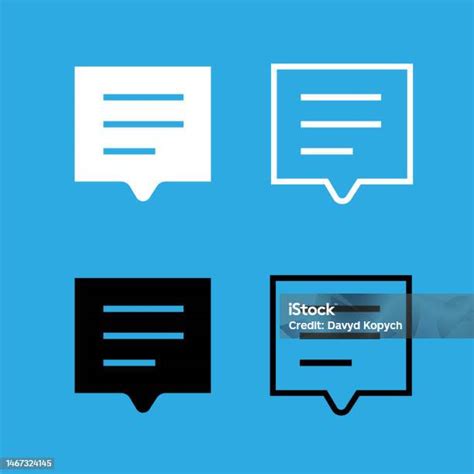 새 메시지 대화 상자 채팅 말풍선 알림 아이콘 벡터입니다 플랫 아이콘입니다 대화 풍선 문자 기호에 대한 스톡 벡터 아트 및 기타 이미지 대화 풍선 문자 기호 아이콘