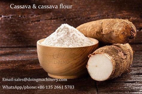Cassava Flour Processing Flow Chartblog