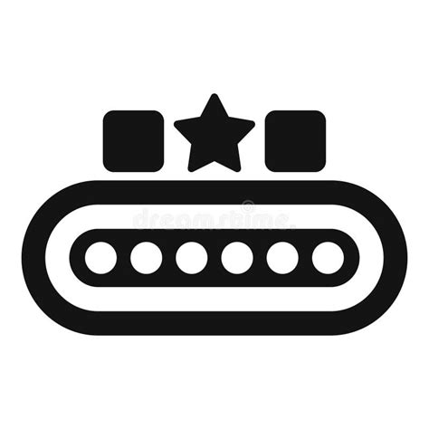 Black Icon Of Video Game Console Controller Stock Vector Illustration Of Control Device