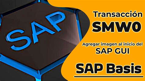 SAP Basis Transacción SMW Imagen al inicio de SAPGUI YouTube